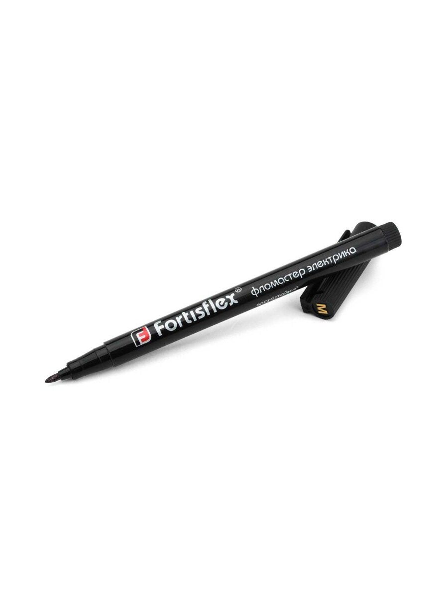 Фломастер электрика маркировочный ФМ-1.0 черн. Fortisflex 83403