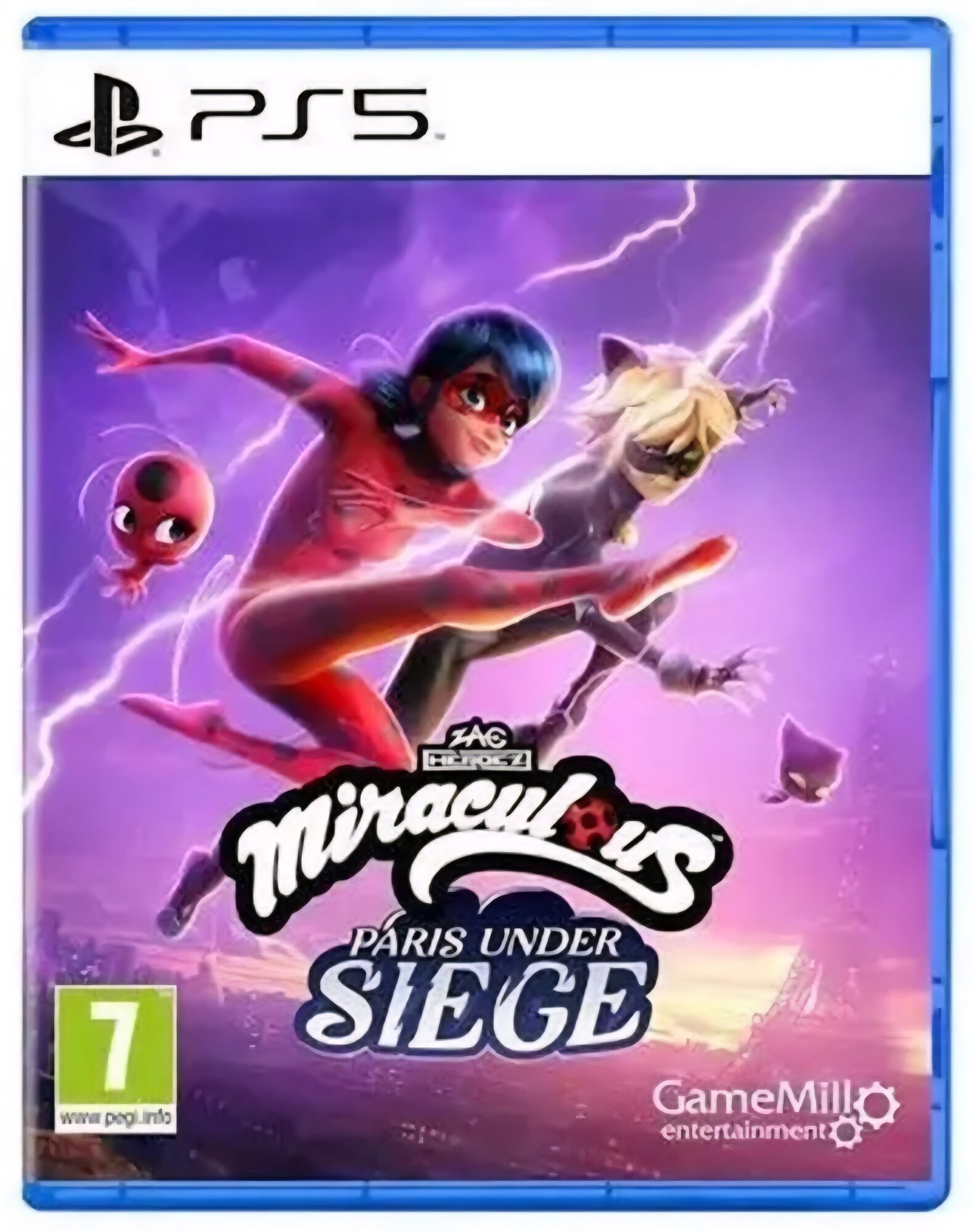 Игра Miraculous: Paris Under Siege для PlayStation 5 (Английская версия, PS5)