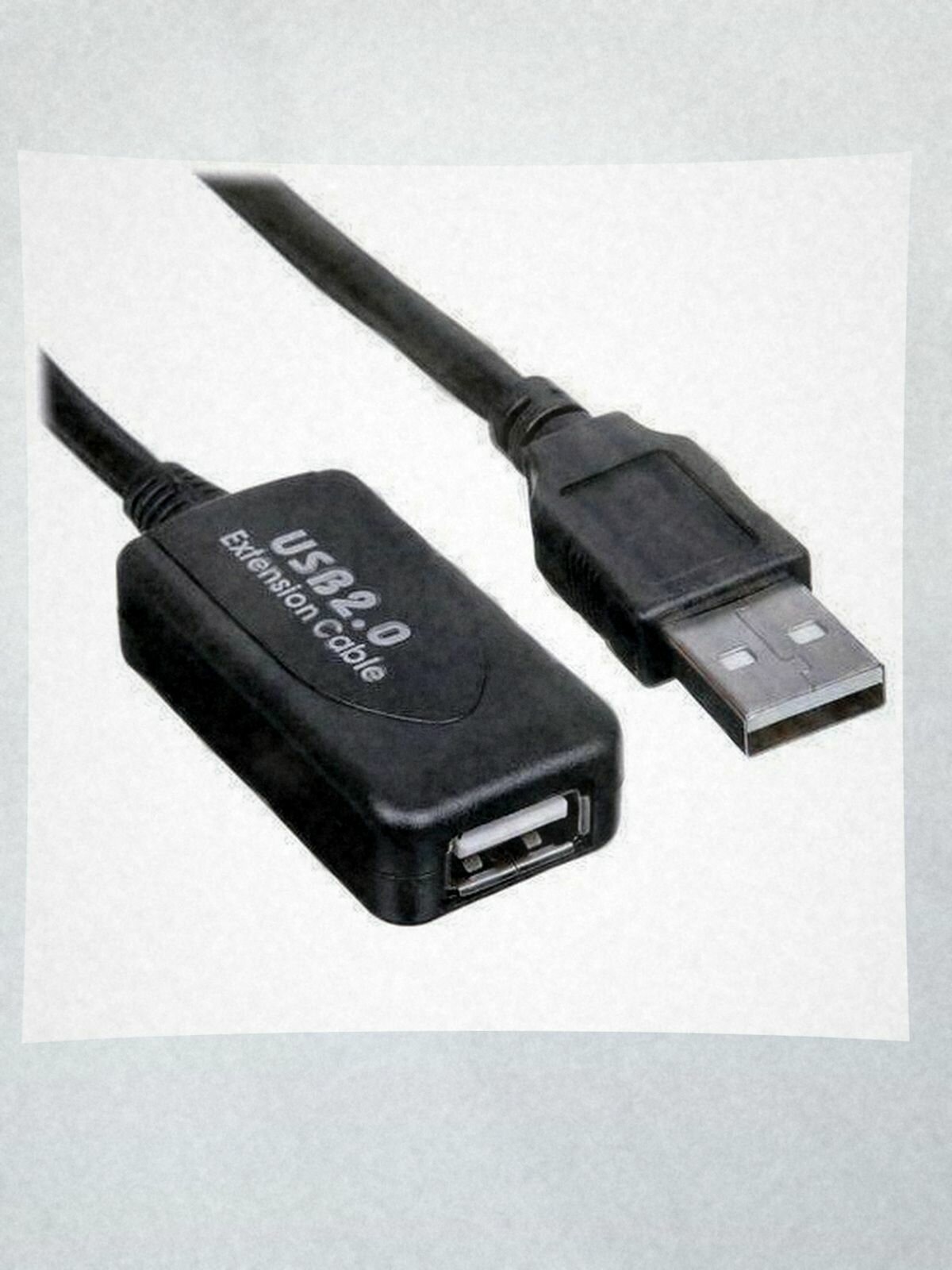 Кабель, удлинительный, USB 2.0 Type-A-USB 2.0 Type-A, практичный