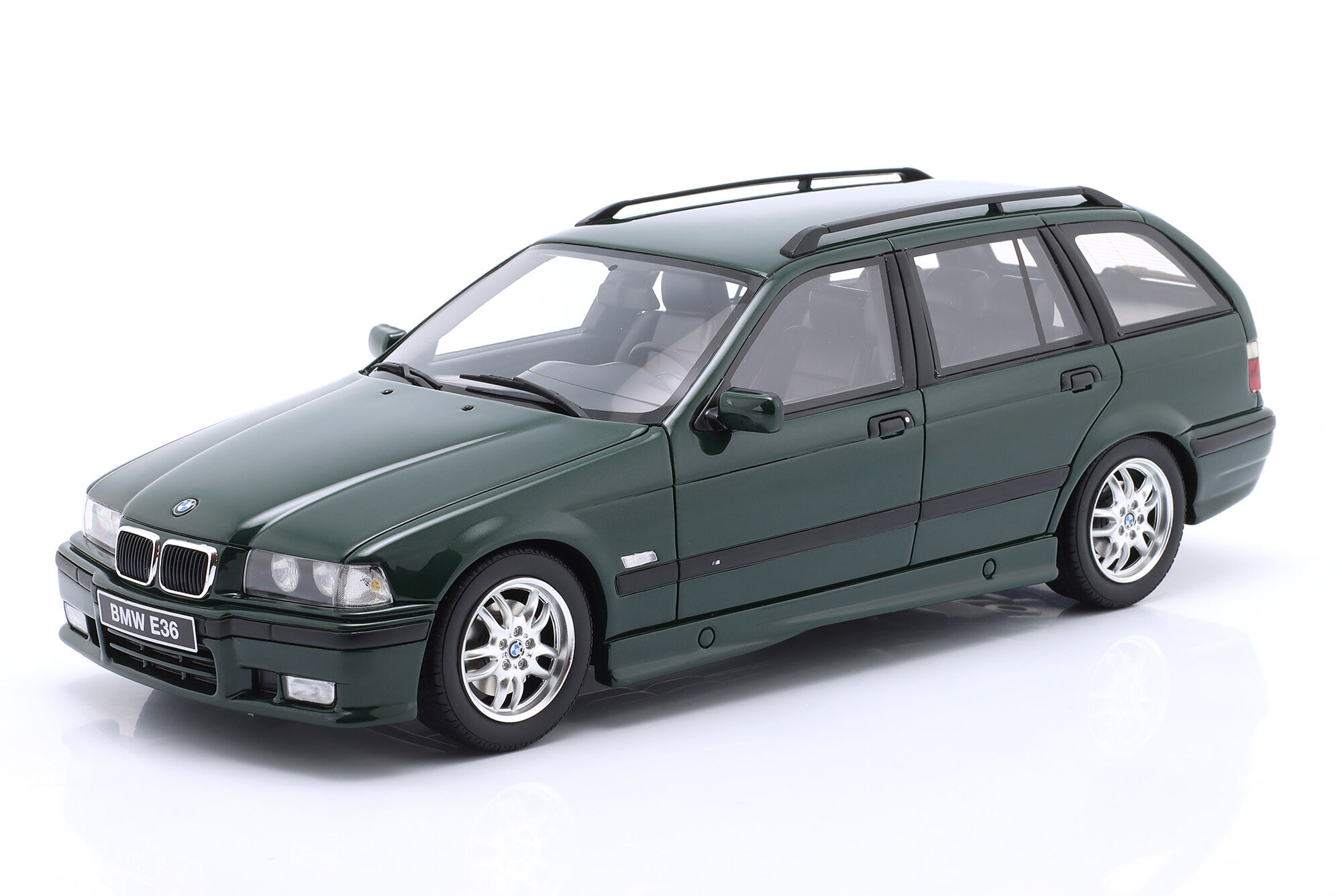 Модель коллекционная Otto Bmw 328I E36 m-paket 1997 dark green metallic