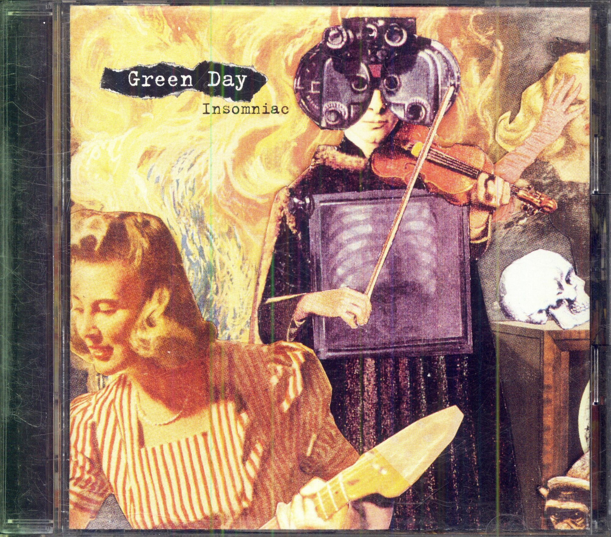 Green Day. Insomniac (Без OBI, Japan, Reprise Records, WPCR-450, 1995, импортн. компакт-диск) CD