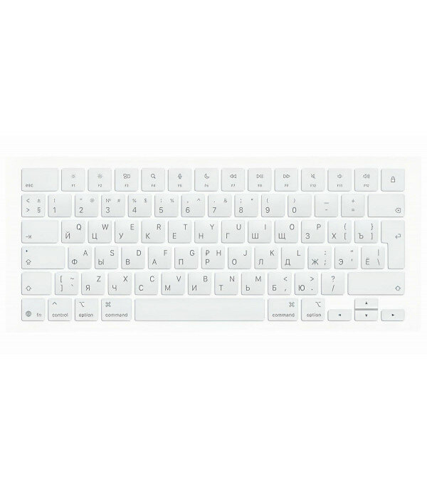 Набор клавиш РСТ для MacBook Neo 13" A3404 Серебрянный Silver
