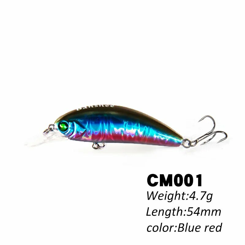 Воблер CM001 Blue red, 54 мм, 4.7 г