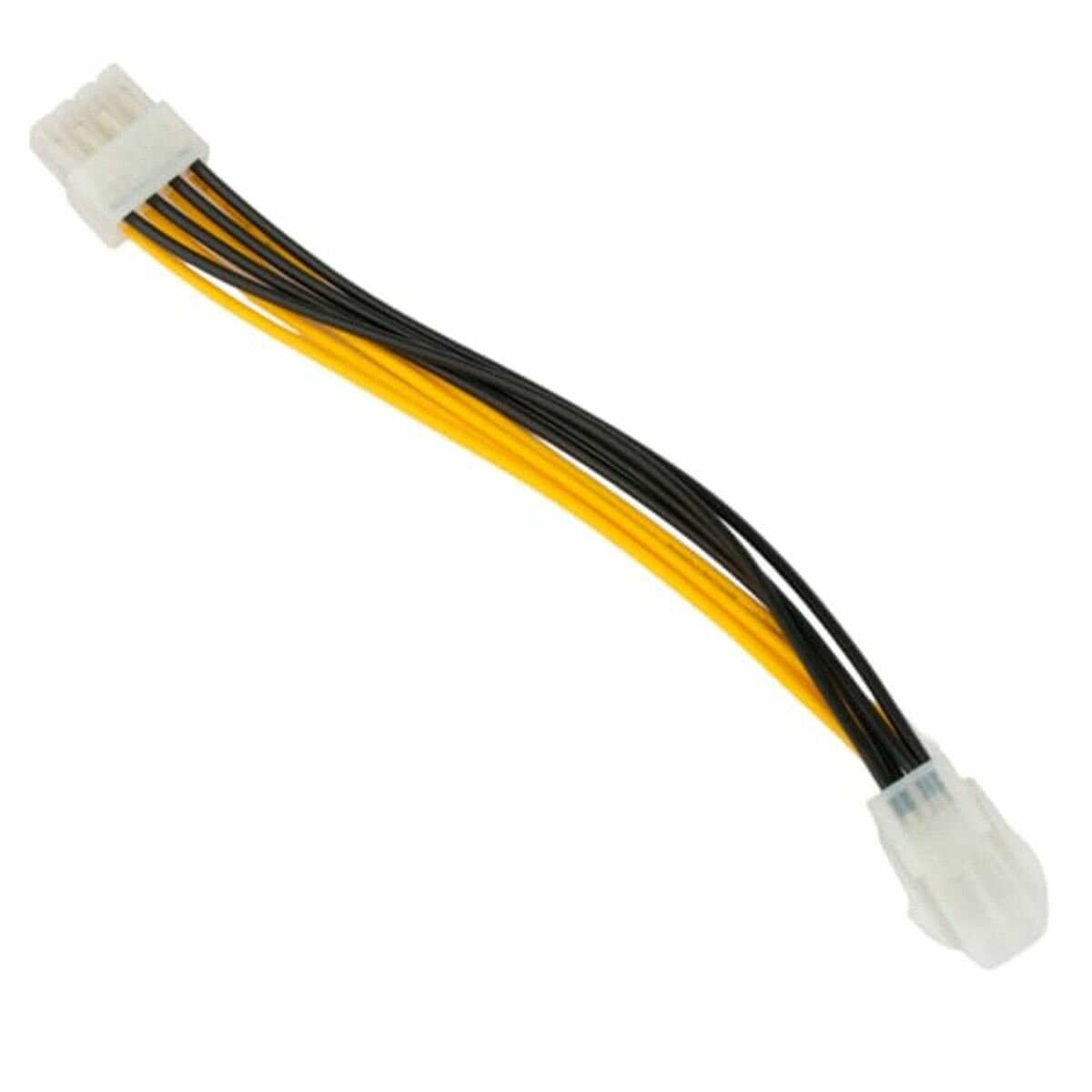 Удлинитель кабеля питания PCIe Cablexpert CC-PSU-84-20CM, PCIe 8pin(M)/PCIe 4pin(F), 20 см, пакет