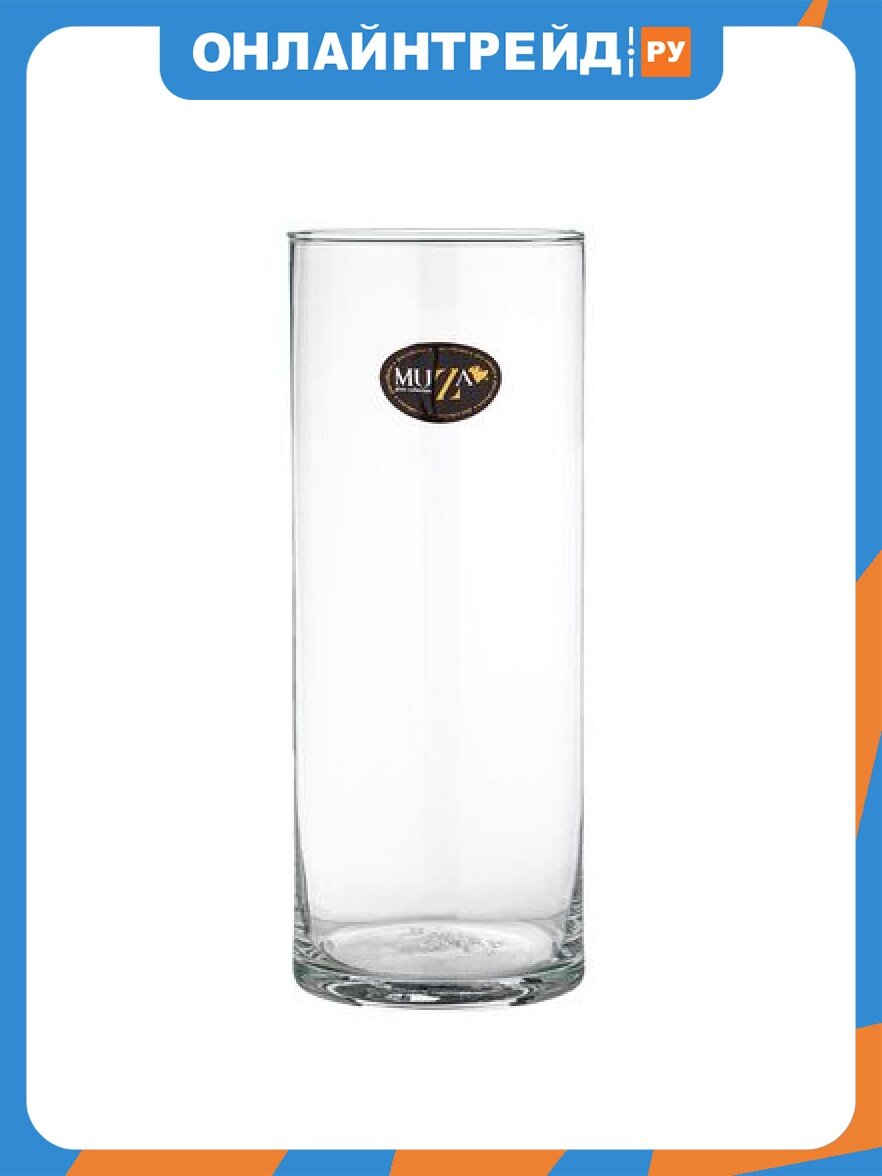 Ваза Muza "cylinder" диаметр 12 см. высота 30 см.