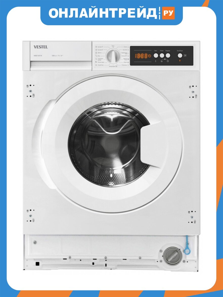 Встраиваемая стиральная машина Vestel WMBI7100T1W