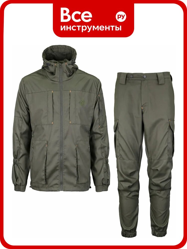 Костюм Элементаль Shaman-elite Twill Peach хаки, р.52-54, рост 170-176 К-415/1-52/54-176, анатомического