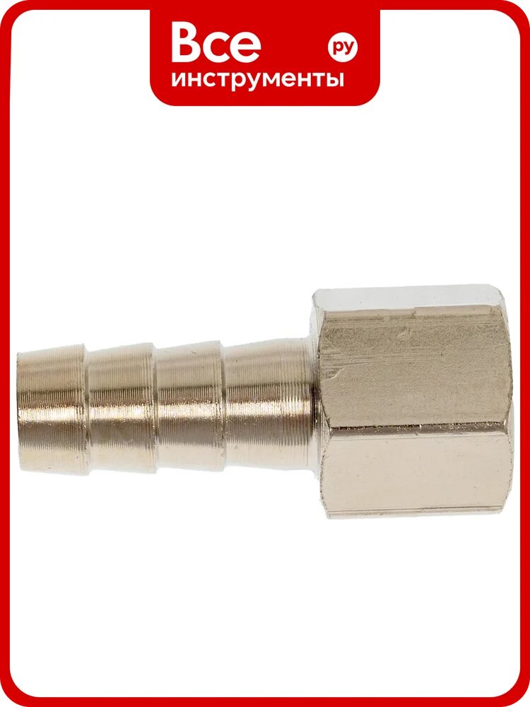 Штуцер елочка 10 мм - внутренняя резьба 1/4" Pegas pneumatic 4007