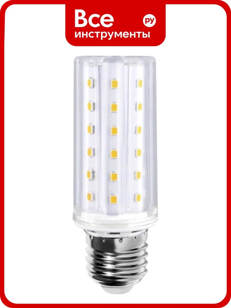 Светодиодная лампа Ecola Corn LED Premium 9,5W 220V E27 4000K кукуруза 54LED 120x41 Z7NV95ELC