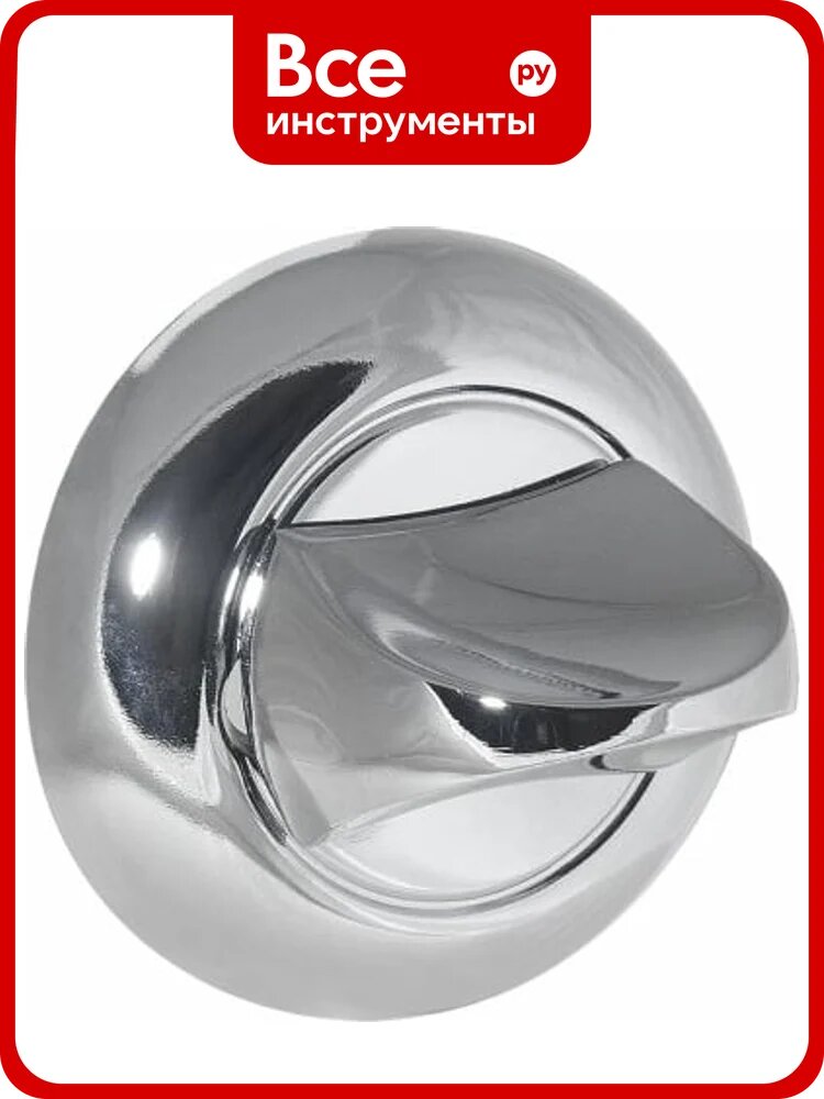 Поворотная кнопка DOORLOCK DL TK07/8/65 CP полированный хром, для задвижек, шпиндель 8x65 мм 73361
