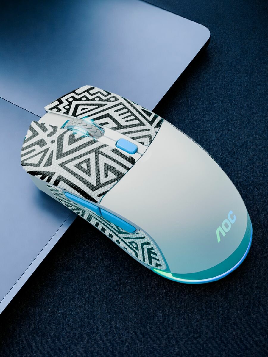 Мышь беспроводная компьютерная игровая (Bluetooth, 2.4G), праворукая