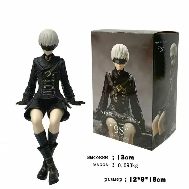 Bandai NieR: Automata YoRHa No. 2 Type B Фигурка, Черный коллекционная статуэтка