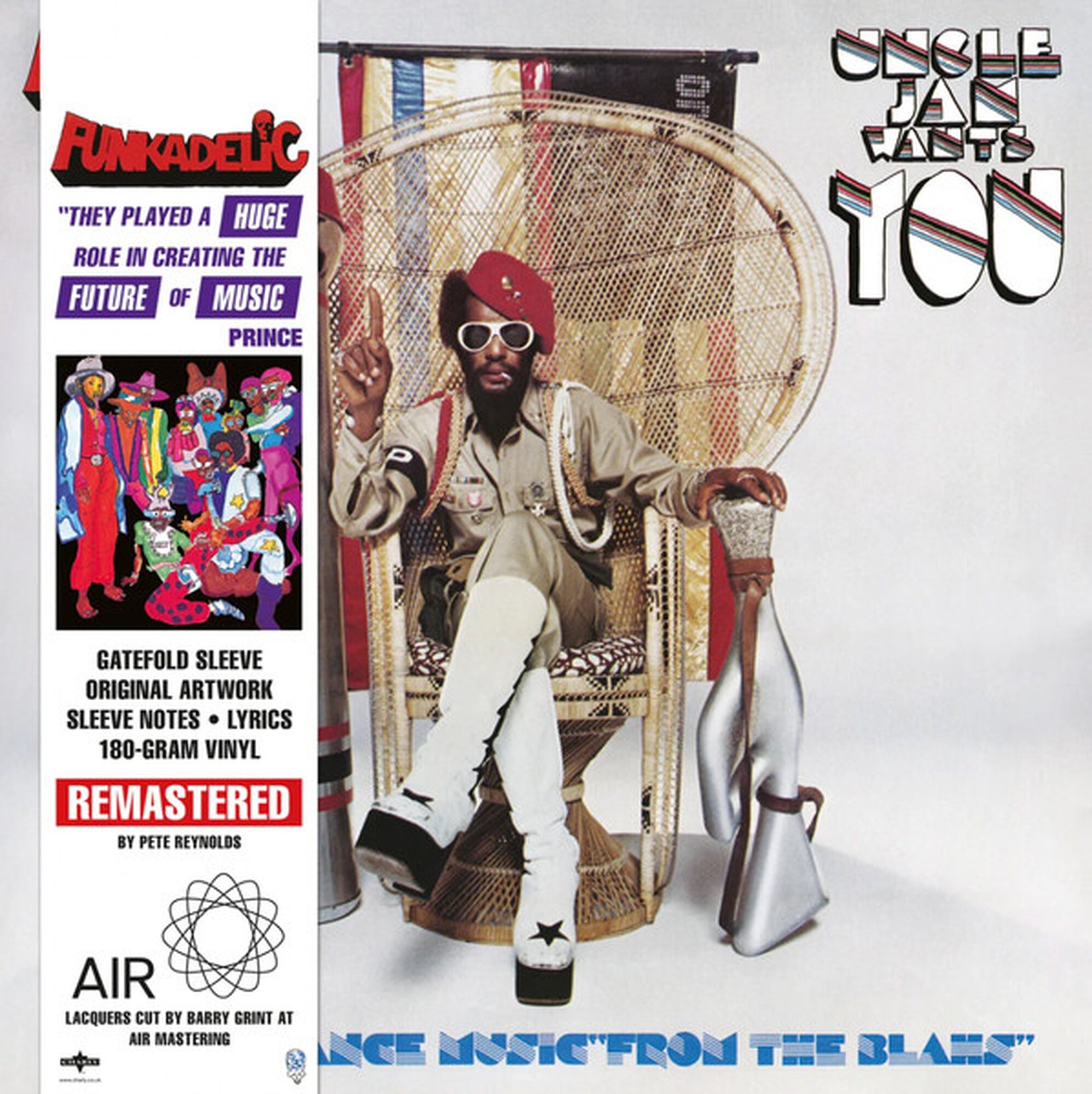 FUNKADELIC - Uncle Jam Wants You, (LP, 180 Gram Black Vinyl) Виниловая Пластинка
