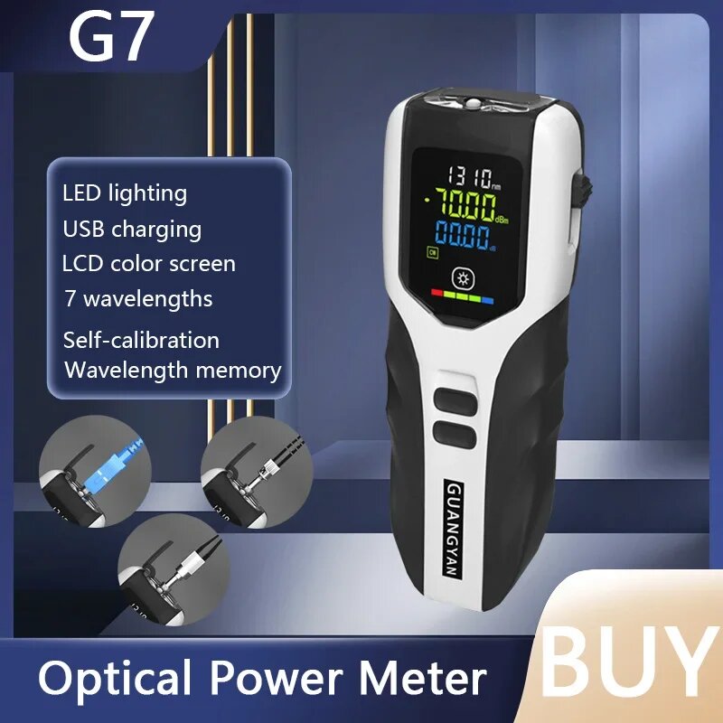 LeeBeTo G7 Мини измеритель мощности оптики -50 to 26dBm