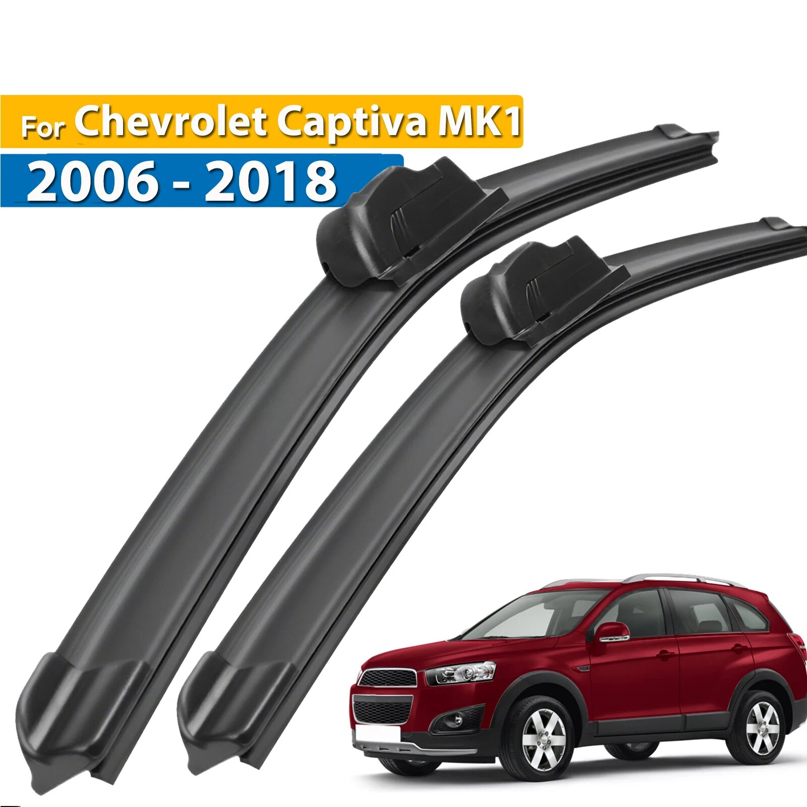 Щетки стеклоочистителя Erick's LHD для Chevrolet Captiva MK1 Шевролет Каптива 2006-2018, щетки от дождя для лобового стекла 24 дюйма + 16 дюймов