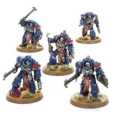 Смола вархаммер 40000 миниатюра Warhammer 40000 Night Lords Contekar Terminator Elite миниатюры днд Фигурка для настольной игры