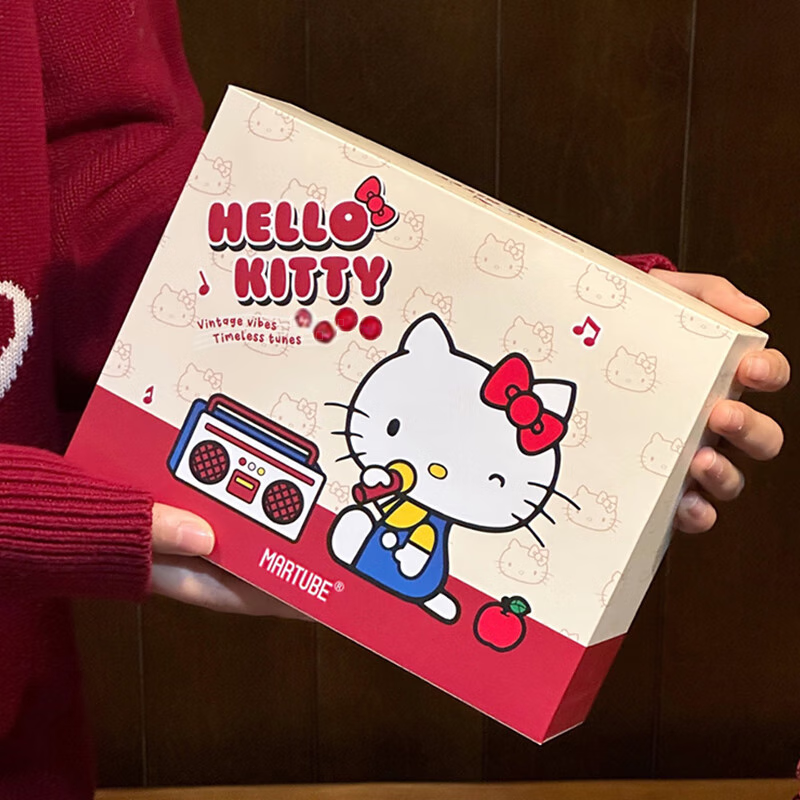 Hello Kitty Ретро беспроводной колонка Розовая стандартная модель для девочек подарок на День рождения и выпускной