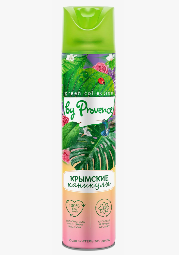 Освежитель воздуха Green collection by Provence Крымские каникулы 300 мл.