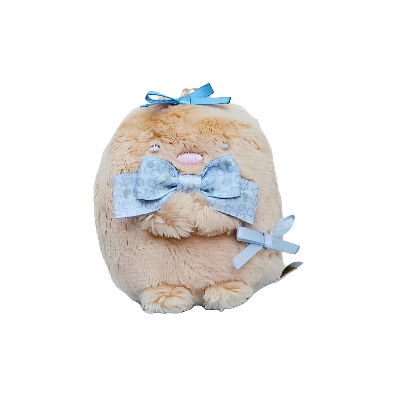 SAN X Corner CREATURE Maison Немецкий размер (DE) Fleur Пятая версия Белый медведь Плюшевые брелки Маленький Высокий