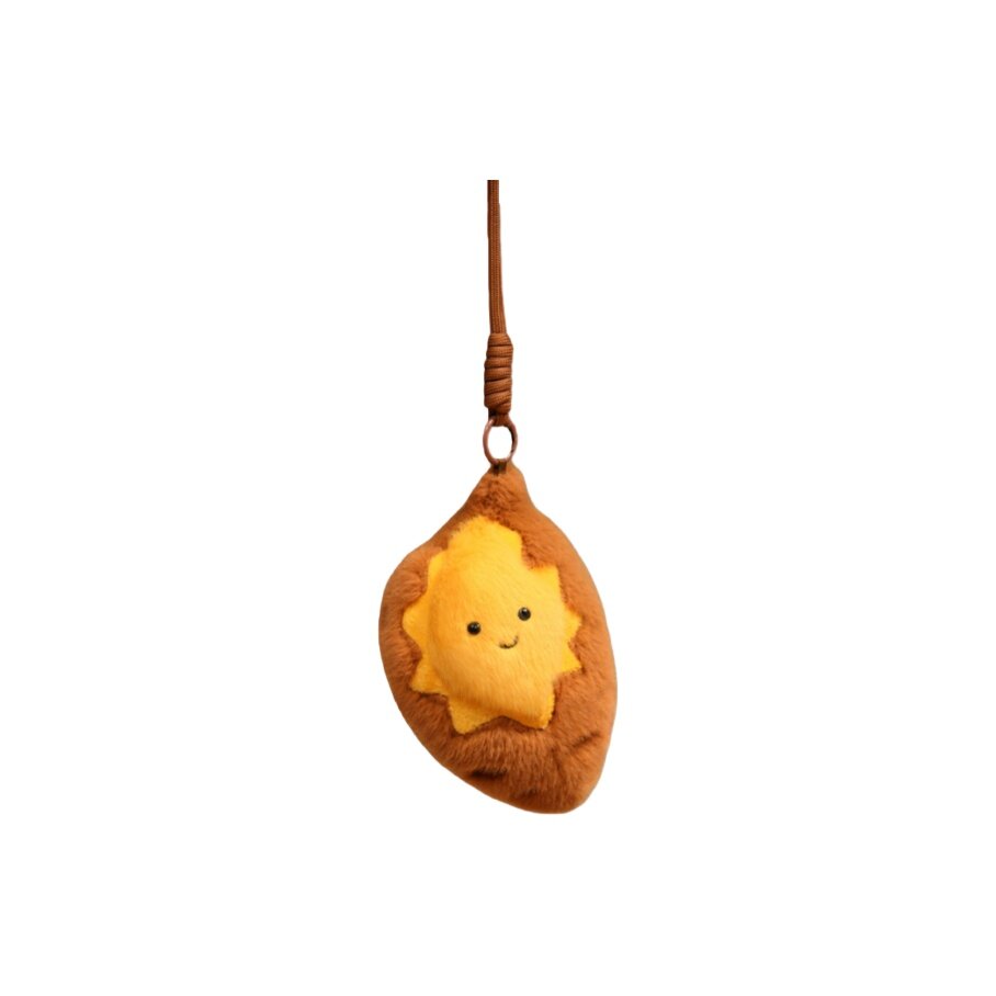 OU DI PIG Милый стиль Creative Fun I Roasted Батат Плюшевые брелки 18CM Высокий 18CM