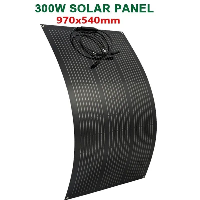 Гибкая солнечная панель 300W 970x540mm