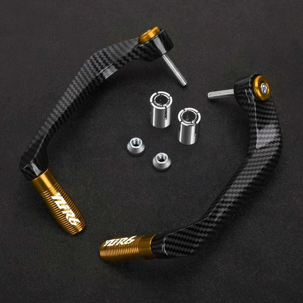 Защита рук для YZF-R6 2004-2024, Gold, с логотипом