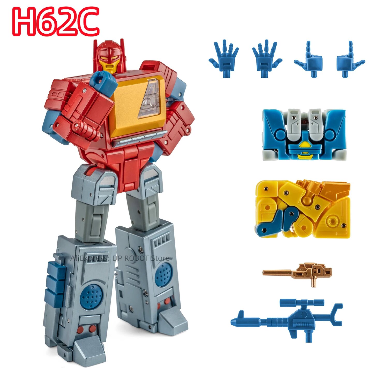 Newage Transformation NA H62 Blaster Louie G1 Фигурка H62C With Box