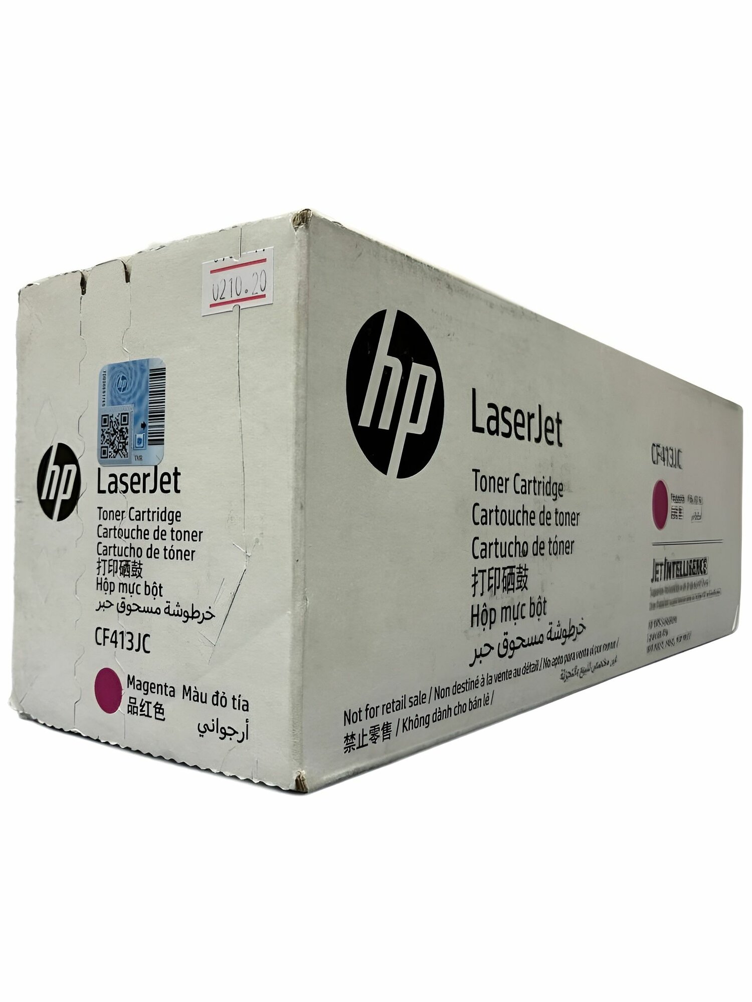 CF413JC Картридж лазерный HP 410X оригинальный, пурпурный (6 000 стр.) для LaserJet M477, M377, M452