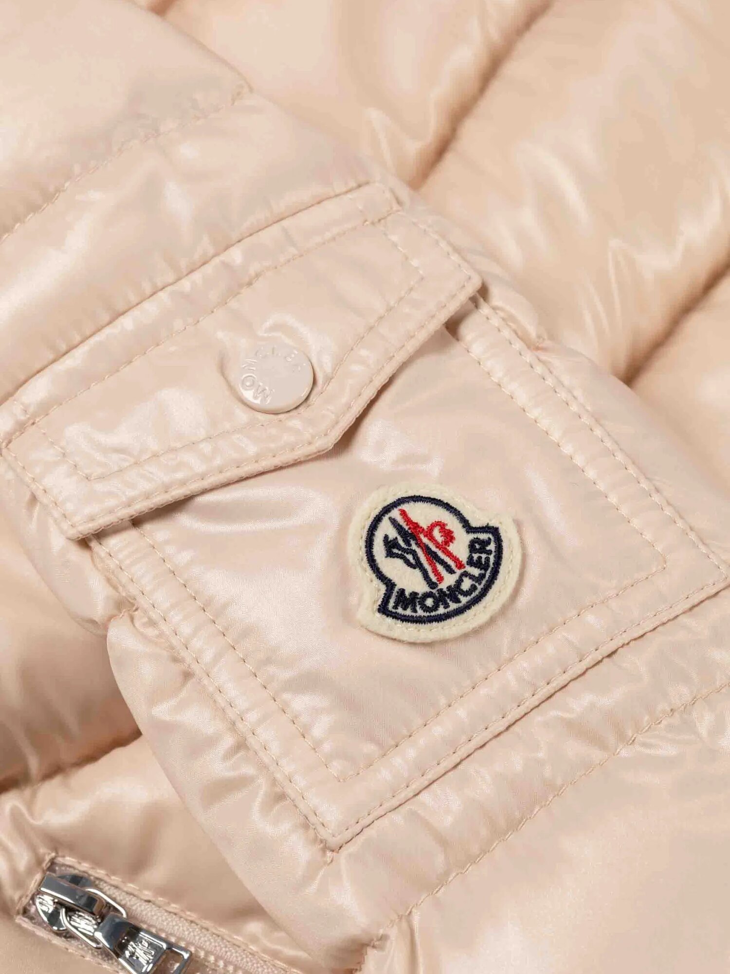 Пальто Moncler Logo-patch padded coat, размер 3 года — фото 1