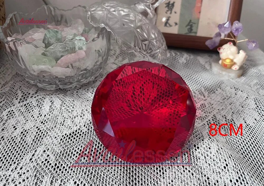 8CM Бриллиант Кристалл Хрустальный/Украшение интерьера/Подарки для друзей