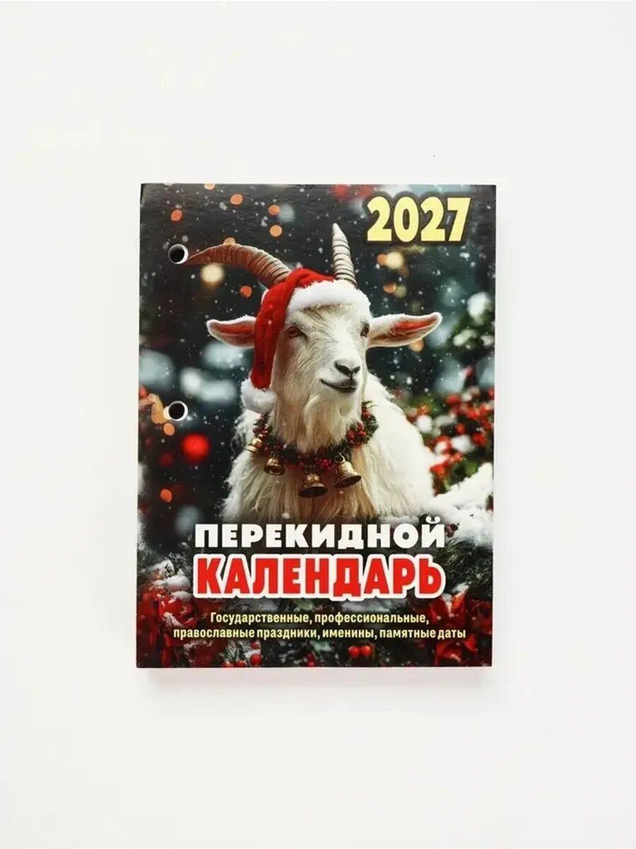 Стильный календарь на 2027 год с символом года