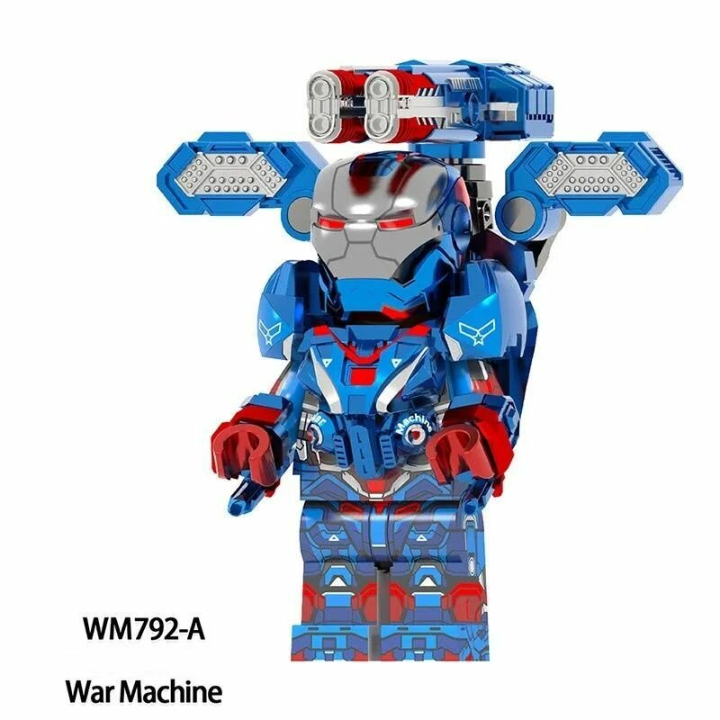 Фигурка конструктор War Machine / Воитель / Мстители / Марвел 14+