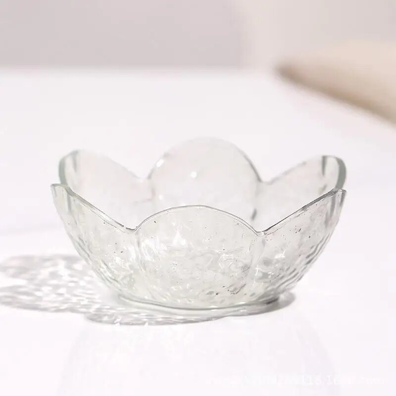 Прозрачные пластиковые миски Flower Shape