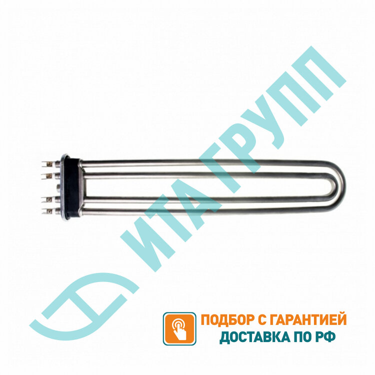 ТЭН 5000W (5кВт) для промышленной стиральной машины, 47050
