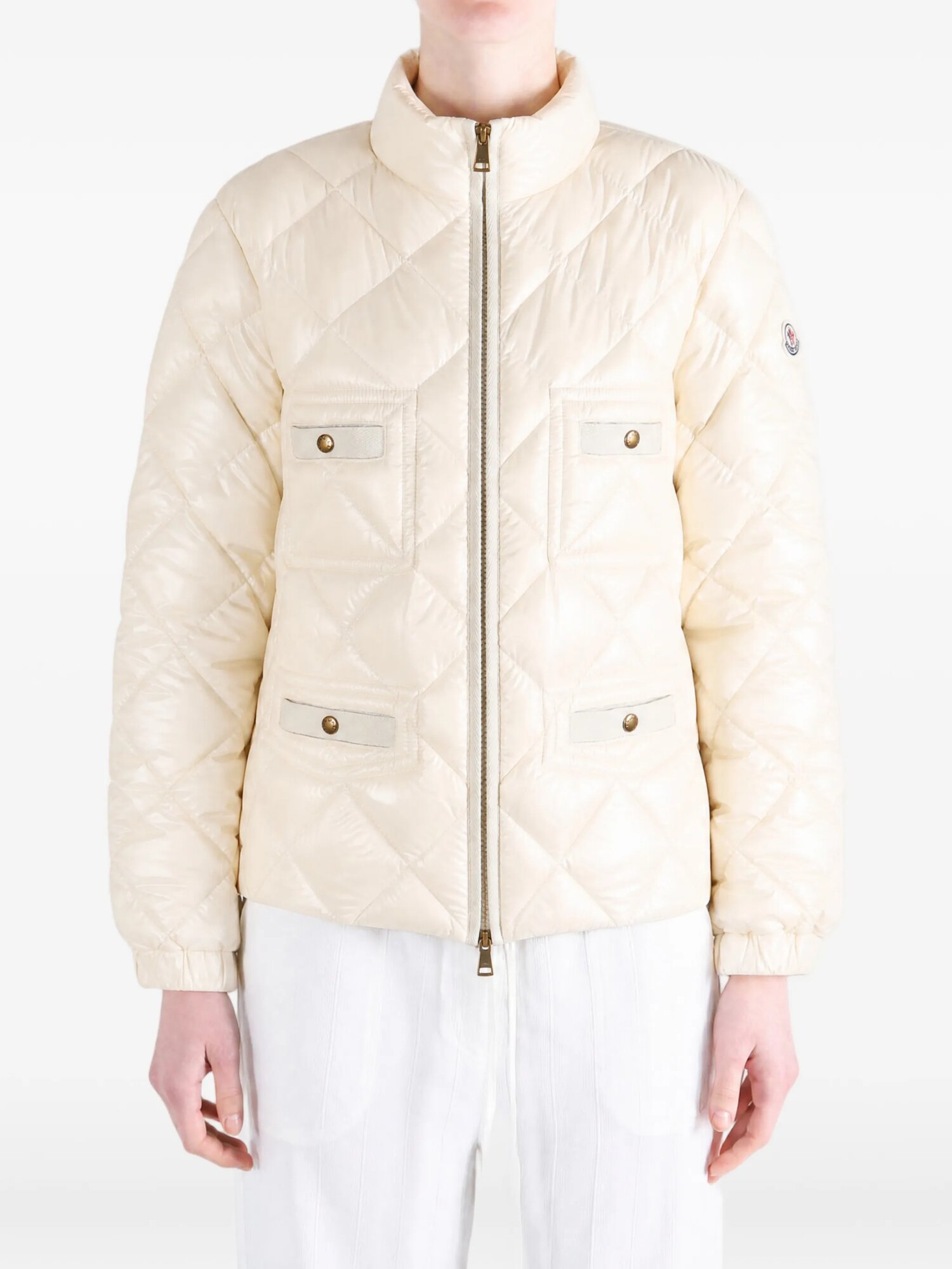 Куртка Moncler Lavaret diamond-quilted down jacket, размер 44 — фото 1