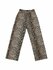Джинсы Leopard-print wide-leg jeans 