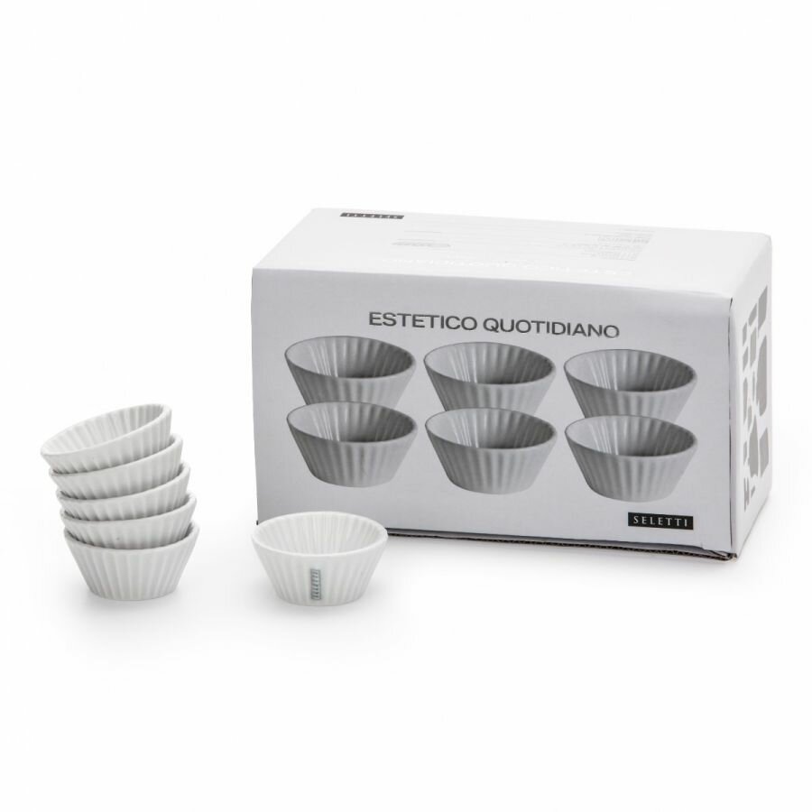 Форма для выпечки Seletti Estetico Quotidiano Cupcake small set of 6 10562