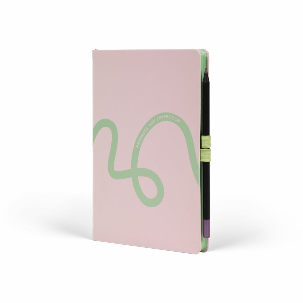 Блокнот CASTELLI Milano Doodle GREEN PAPER с зелеными листами и карандашом