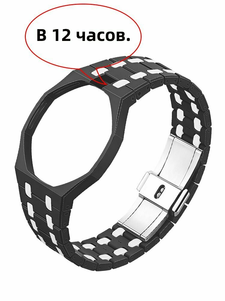 Корпус и ремешок из биокерамики для модификации часов Swatch x AP Royal Pop, запасные аксессуары