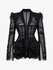 Куртка Matieres Fecales Ruffled-detail jacket, размер 40