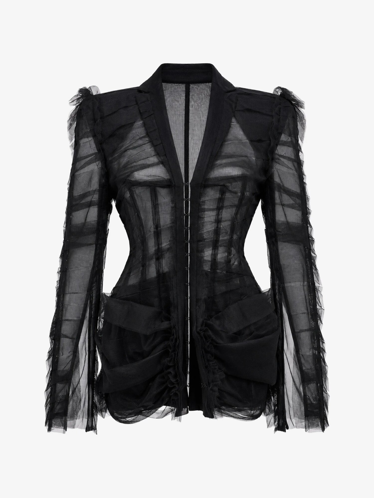 Куртка Ruffled-detail jacket