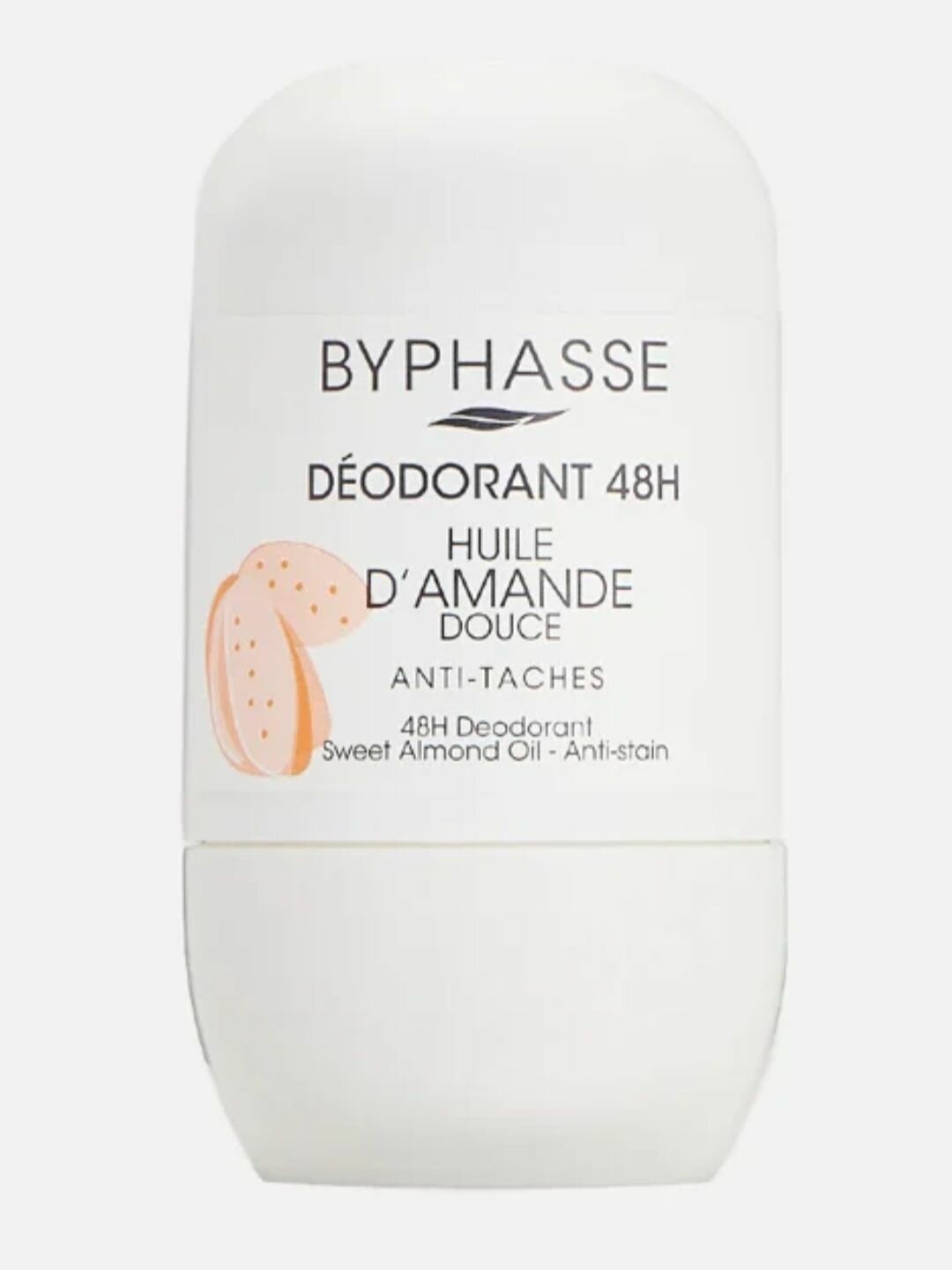 Дезодорант-ролик для тела BYPHASSE almond oil