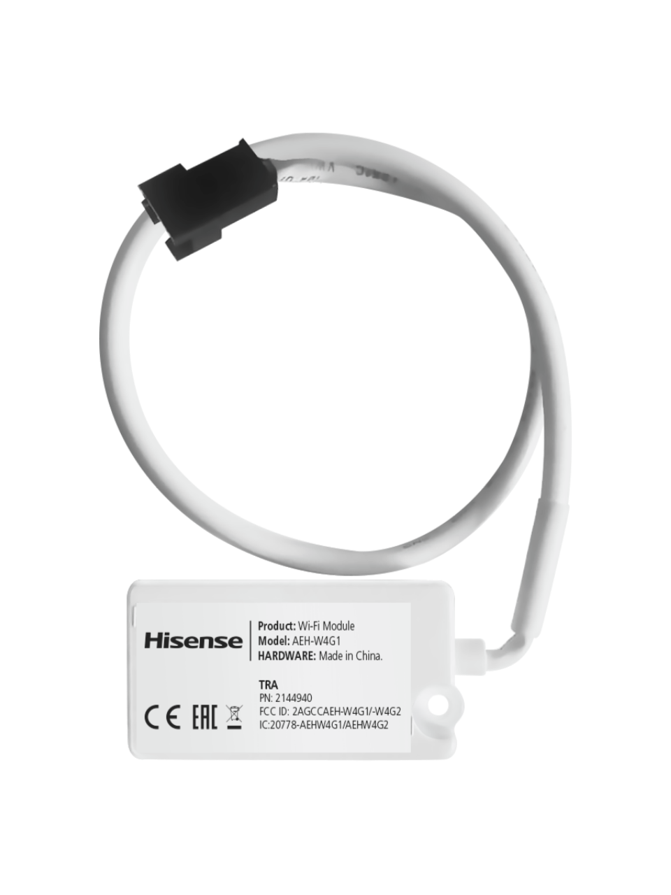 Контроллер Hisense Wi-Fi AEH-W4G1, для кондиционеров, белый, пластик