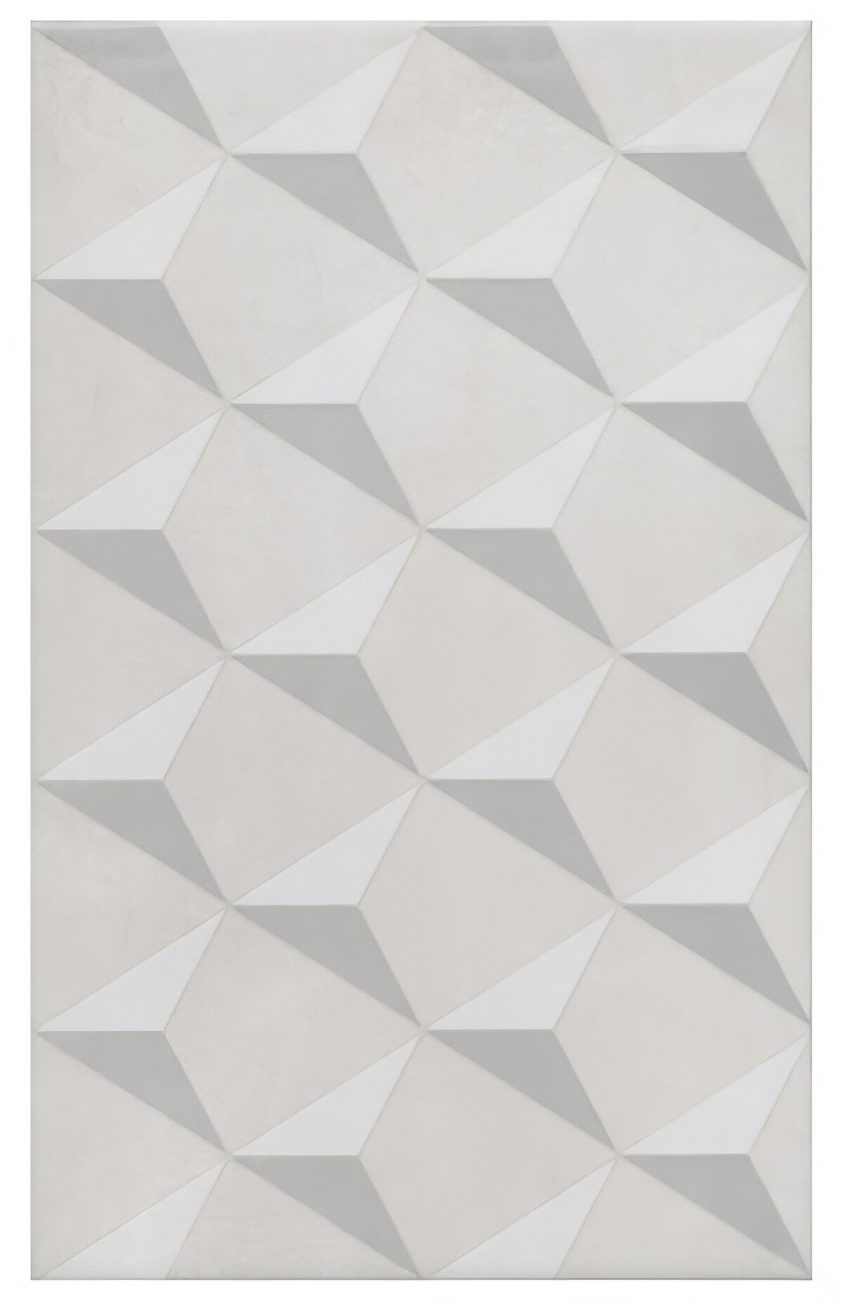 Декор настенный KERAMA MARAZZI Корредо 25х40 серый
