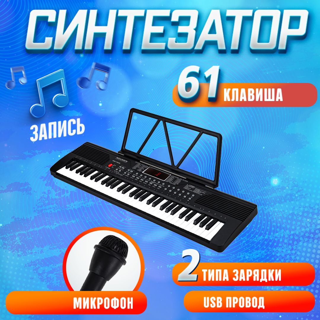 Музыкальные инструменты детские. Синтезатор с микрофоном игрушечный. Музыкальная игрушка.