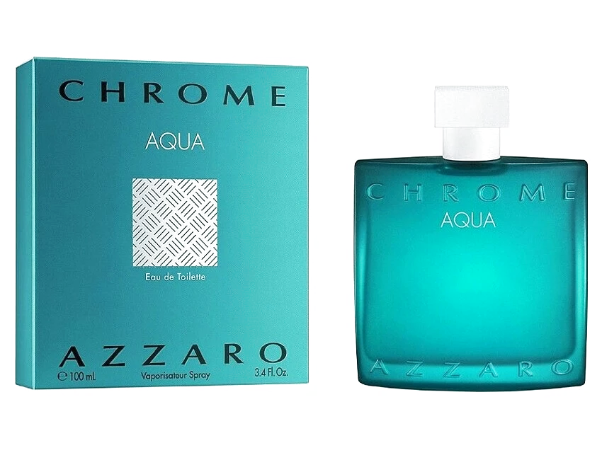 Azzaro Chrome Aqua 75 мл, туалетная вода / Азаро Хром Аква мужская