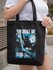 Сумка шоппер PRINTSHOT, фактура рельефная, черный