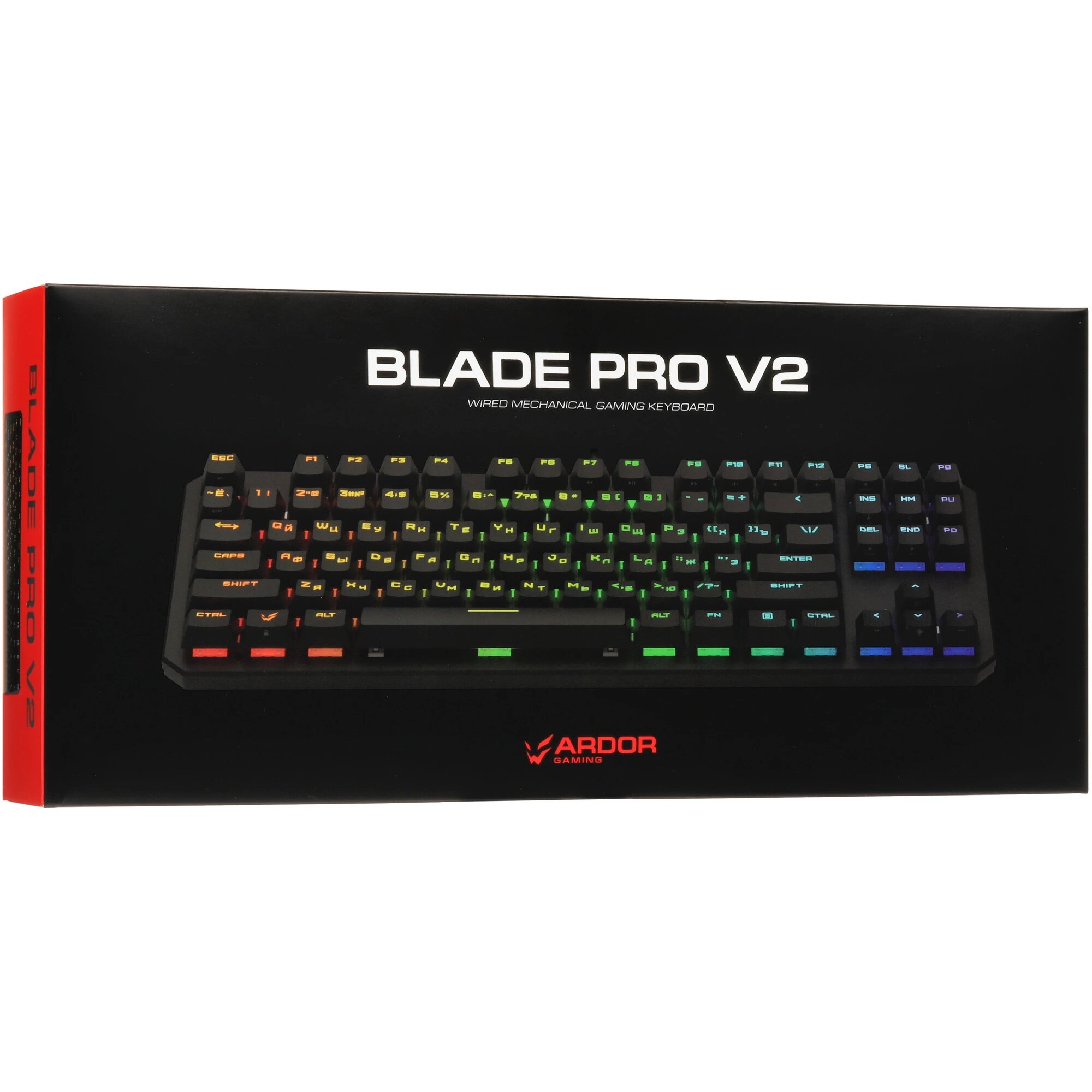 Клавиатура проводная ARDOR GAMING Blade PRO V2 черный (AG-ODM-B87-Plum-B)