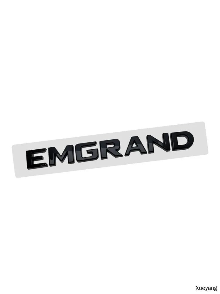 Для логотипа GEELY EMGRAND logo, эмблемы заднего багажника, значка английского письма, наклейка на заднюю сторону автомобиля