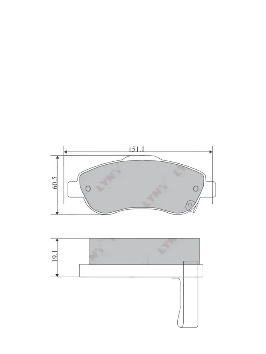 Колодки тормозные HONDA CR-V 2.0-2.4 06>, Front